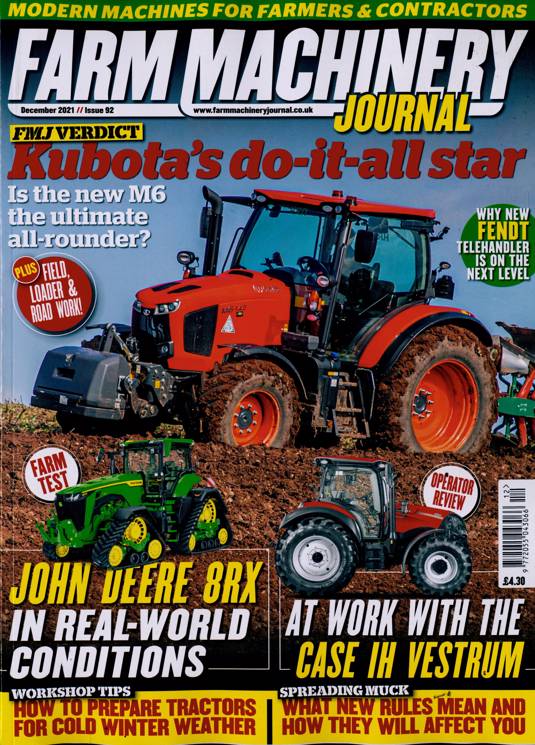 Farm Machinery Journal Magazine Subscription | Buy at Newsstand.co.uk ...