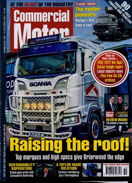 Commercial Motor Magazine Subscription | Buy at Newsstand.co.uk | Trucking