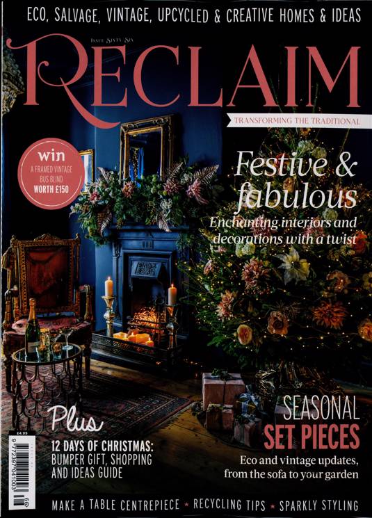 Reclaim Magazine Subscription | Buy at Newsstand.co.uk | Home Interiors