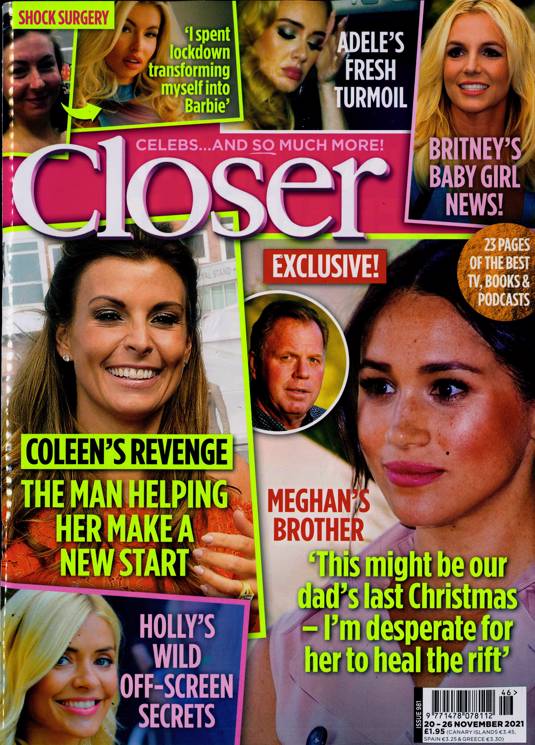 Closer Magazine Subscription | Buy at Newsstand.co.uk | Women's Weekly