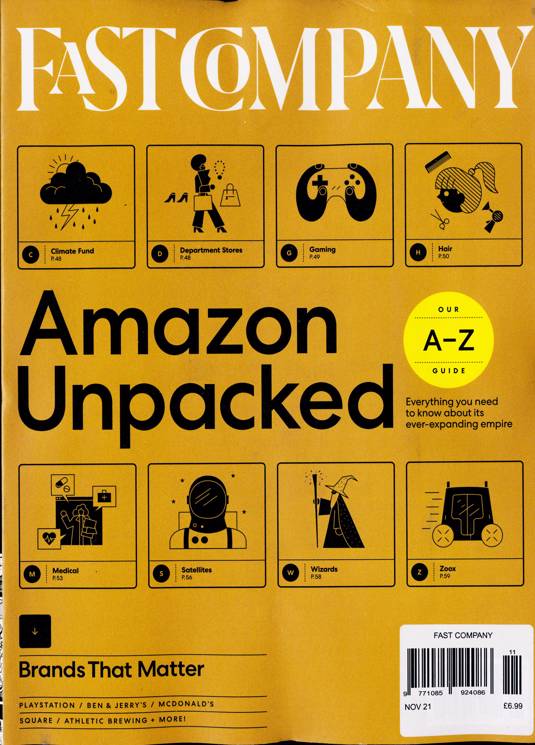 Fast Company Magazine Subscription | Buy at Newsstand.co.uk | Business ...