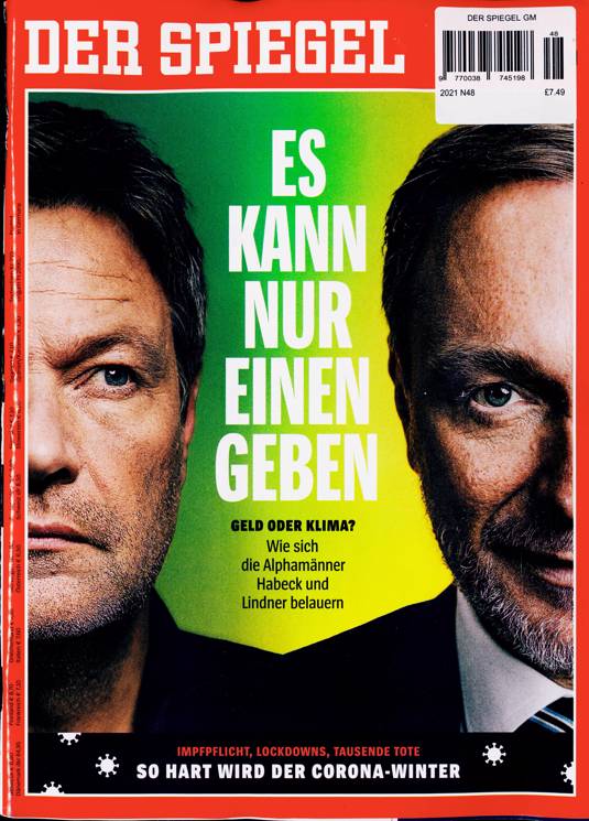 Der Spiegel Magazine Subscription | Buy at Newsstand.co.uk | German
