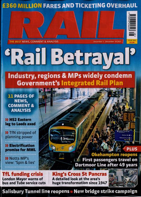 Rail Magazine Subscription | Buy at Newsstand.co.uk | Railways