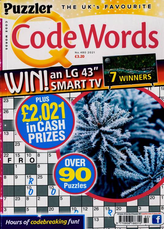 Puzzler Q Code Words Magazine Subscription | Buy at Newsstand.co.uk ...