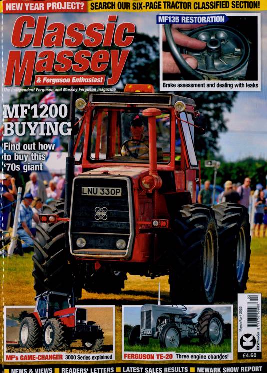 Classic Massey Ferguson Magazine Subscription | Buy at Newsstand.co.uk ...