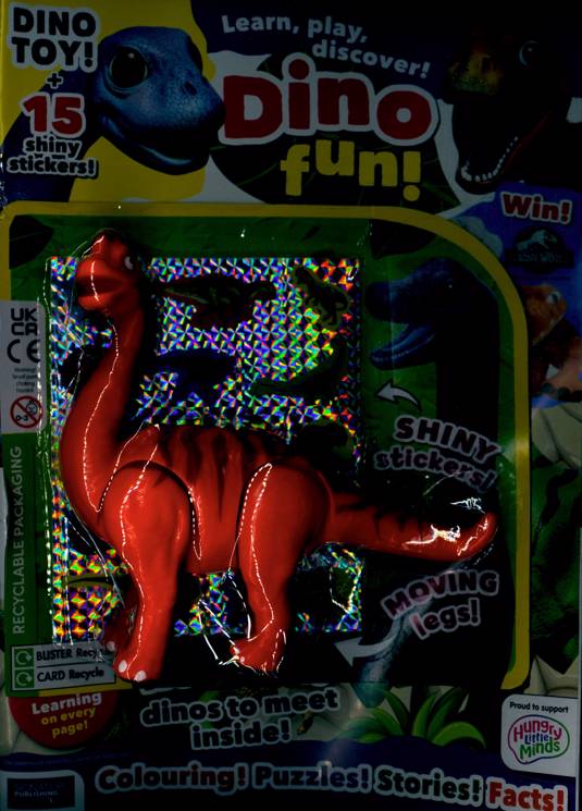 Dino Fun Magazine Subscription | Buy at Newsstand.co.uk | Pre School