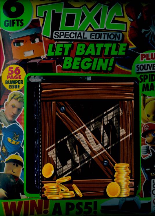 Toxic Magazine Subscription | Buy at Newsstand.co.uk | Primary Boys