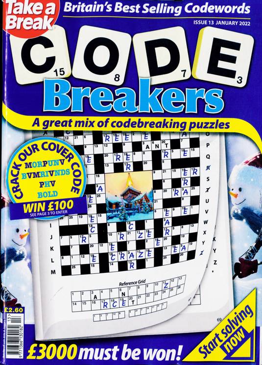 Take A Break Codebreakers Magazine Subscription | Buy at Newsstand.co ...