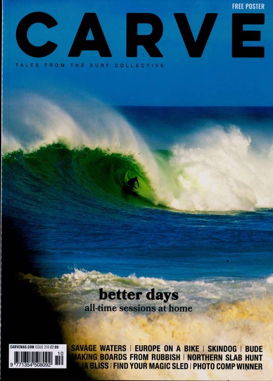 Carve Magazine Subscription | Buy at Newsstand.co.uk | Watersports