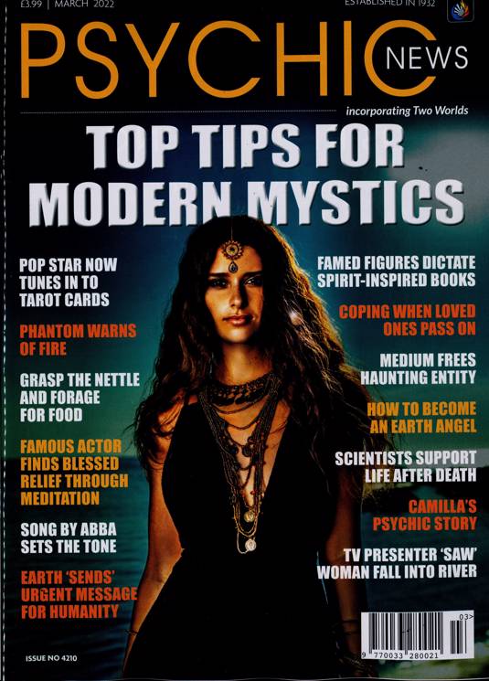 Psychic News Magazine Subscription | Buy at Newsstand.co.uk | Miscellaneous