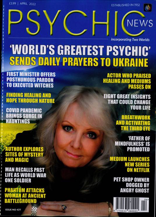 Psychic News Magazine Subscription | Buy at Newsstand.co.uk | Miscellaneous
