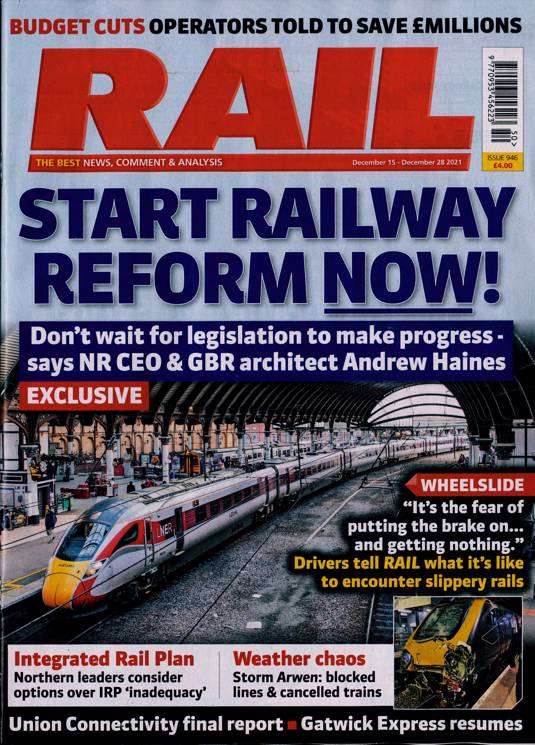 Rail Magazine Subscription | Buy at Newsstand.co.uk | Railways