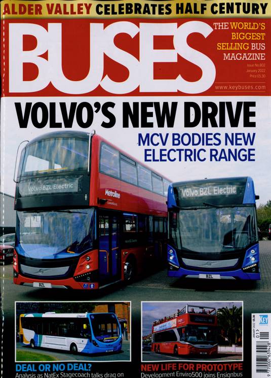 Buses Magazine Subscription | Buy at Newsstand.co.uk | Other Transport
