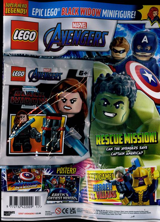 Lego Superhero Legends Magazine Subscription | Buy at Newsstand.co.uk ...