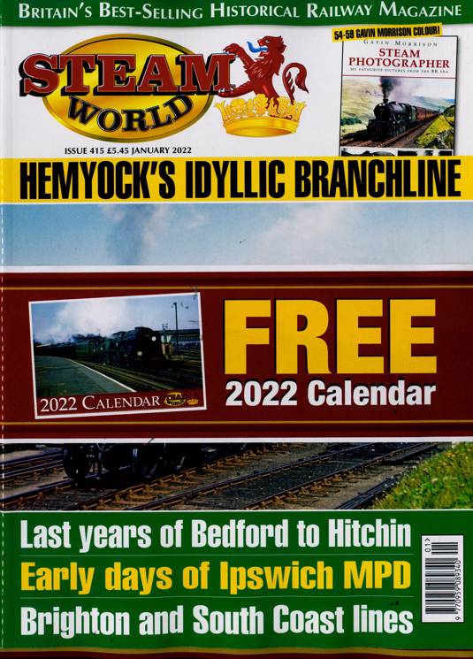 Steam World Magazine Subscription | Buy at Newsstand.co.uk | Railways