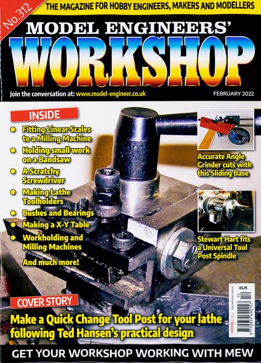 Model Engineers Workshop Magazine Subscription | Buy at Newsstand.co.uk ...