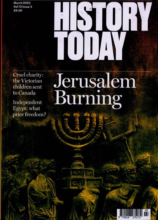 History Today Magazine Subscription | Buy at Newsstand.co.uk | History