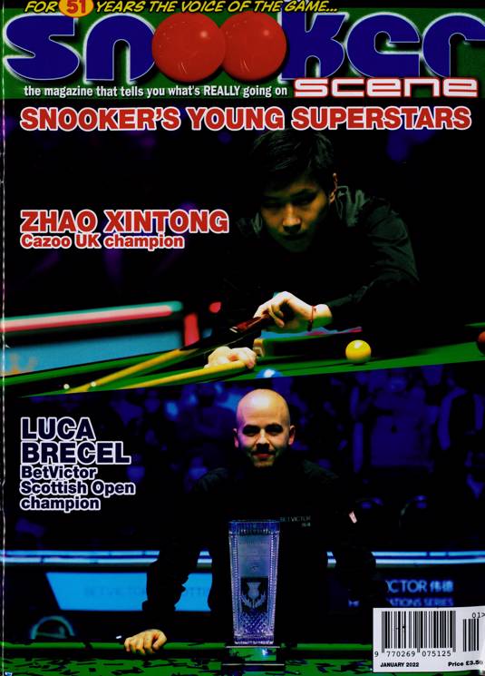 Snooker Scene Magazine Subscription | Buy at Newsstand.co.uk | Indoor ...
