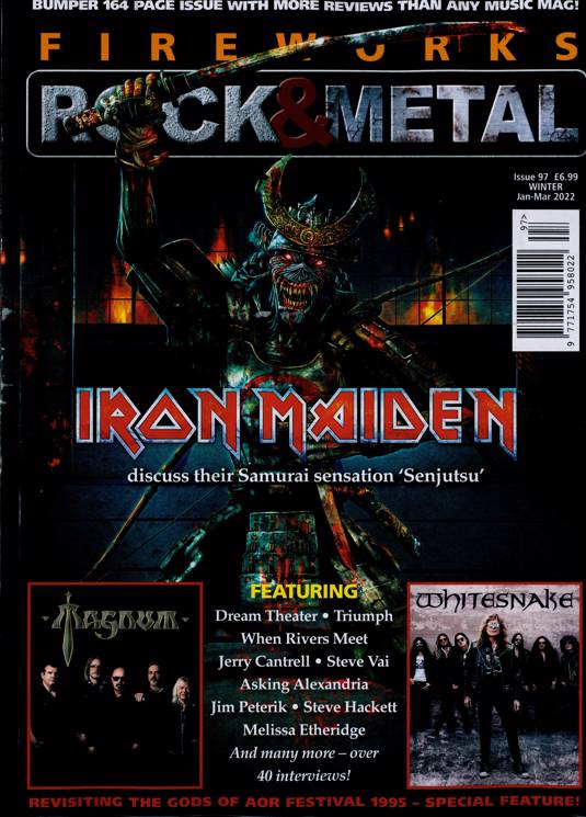 Fireworks Magazine Subscription | Buy at Newsstand.co.uk | Rock Music