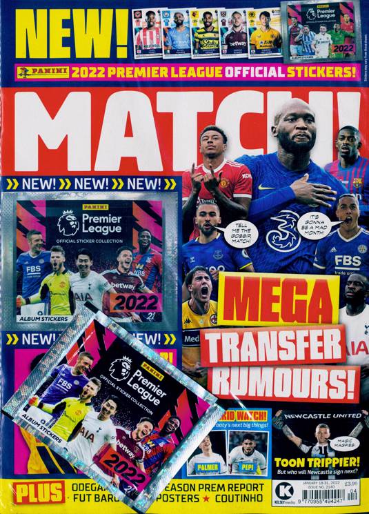 Match Magazine Subscription | Buy at Newsstand.co.uk | Children's Football