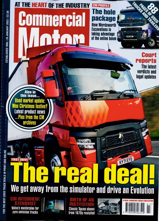 Commercial Motor Magazine Subscription | Buy at Newsstand.co.uk | Trucking