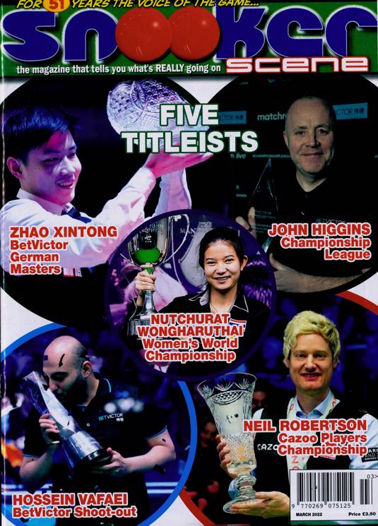Snooker Scene Magazine Subscription | Buy at Newsstand.co.uk | Indoor ...