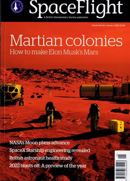 Spaceflight Magazine Subscription | Buy at Newsstand.co.uk | Astronomy
