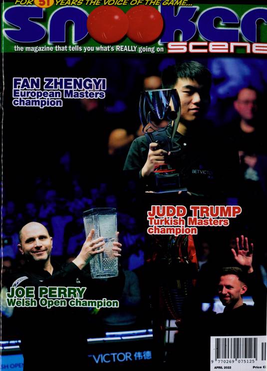 Snooker Scene Magazine Subscription | Buy at Newsstand.co.uk | Indoor ...