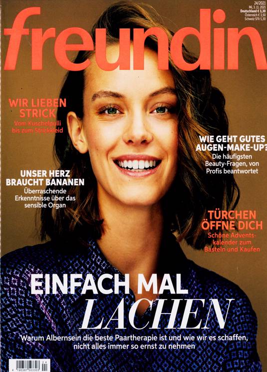 Freundin Magazine Subscription | Buy at Newsstand.co.uk | German