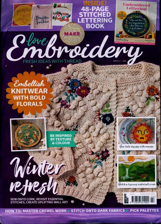 Love Embroidery Magazine Subscription | Buy at Newsstand.co.uk | Other ...