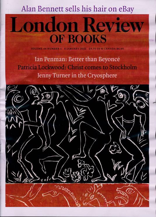 London Review Of Books Magazine Subscription | Buy at Newsstand.co.uk ...