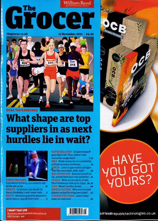 Grocer Magazine Subscription | Buy at Newsstand.co.uk | Other Trade