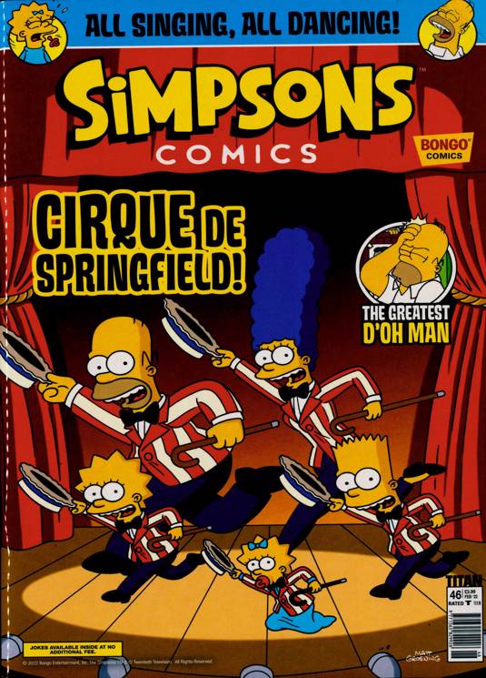 Simpsons The Comic Magazine Subscription | Buy at Newsstand.co.uk | Comics