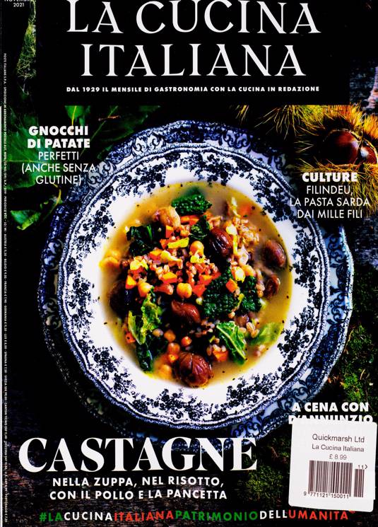 La Cucina Italiana Magazine Subscription | Buy at Newsstand.co.uk | Italian
