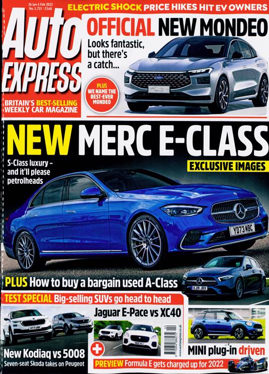 Auto Express Magazine Subscription | Buy at Newsstand.co.uk | General Car
