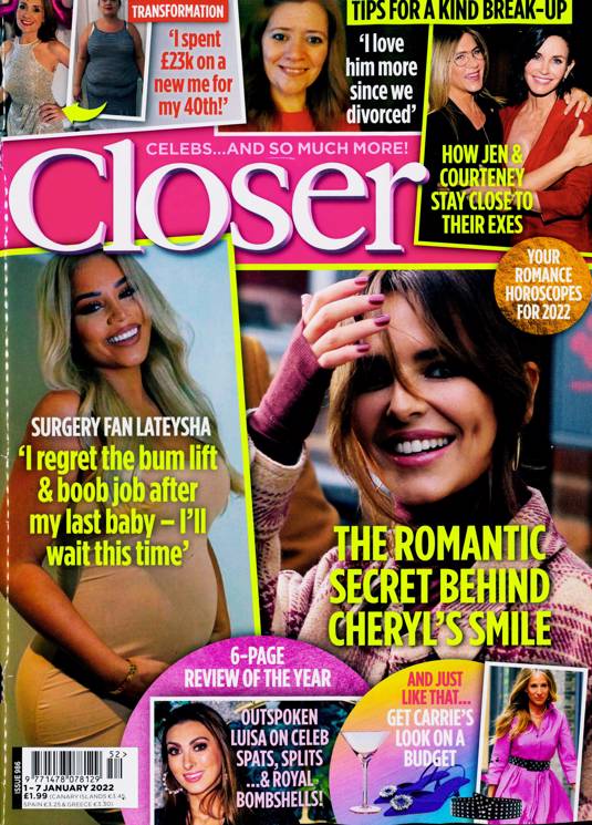Closer Magazine Subscription | Buy at Newsstand.co.uk | Women's Weekly