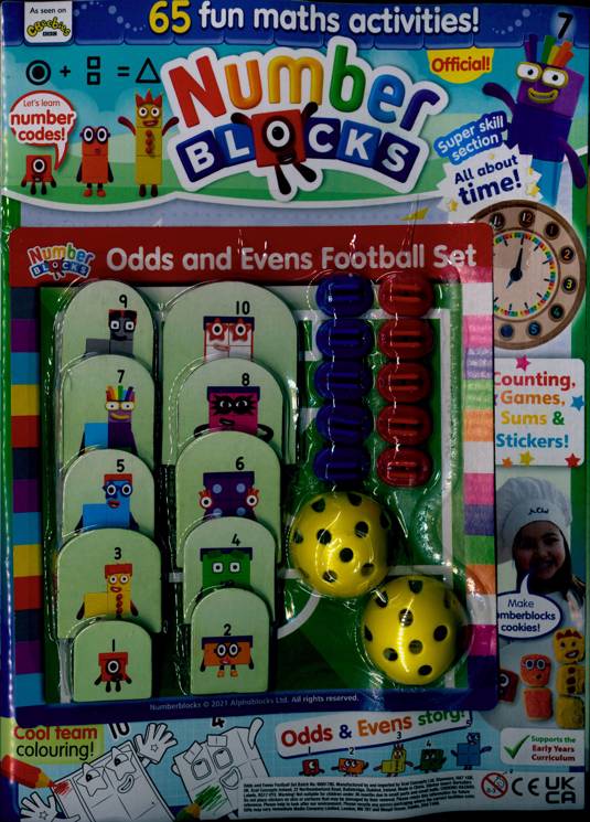 Numberblocks Magazine Subscription | Buy at Newsstand.co.uk | Pre School