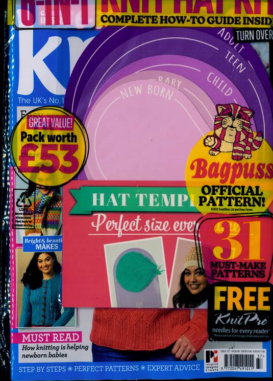 Knit Now Magazine Subscription | Buy at Newsstand.co.uk | Knitting and ...