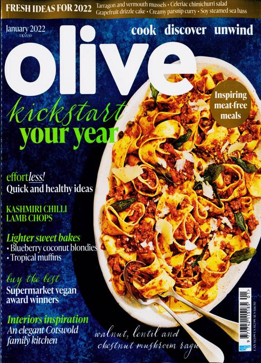 Olive Magazine Subscription | Buy at Newsstand.co.uk | Cooking & Food