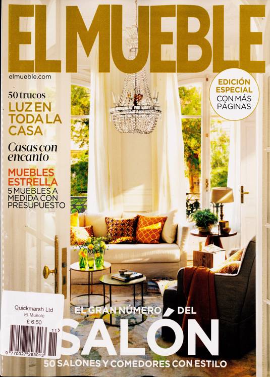 El Mueble Magazine Subscription | Buy at Newsstand.co.uk | Home Interiors