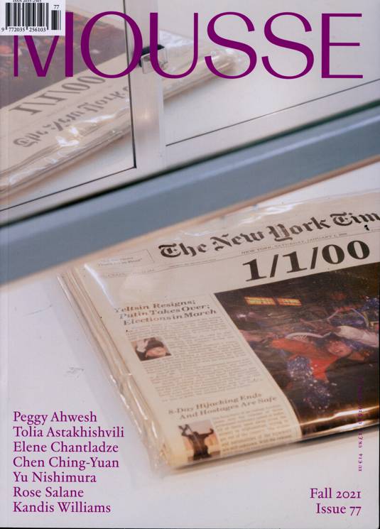 Mousse Magazine Subscription | Buy at Newsstand.co.uk | Contemporary Art