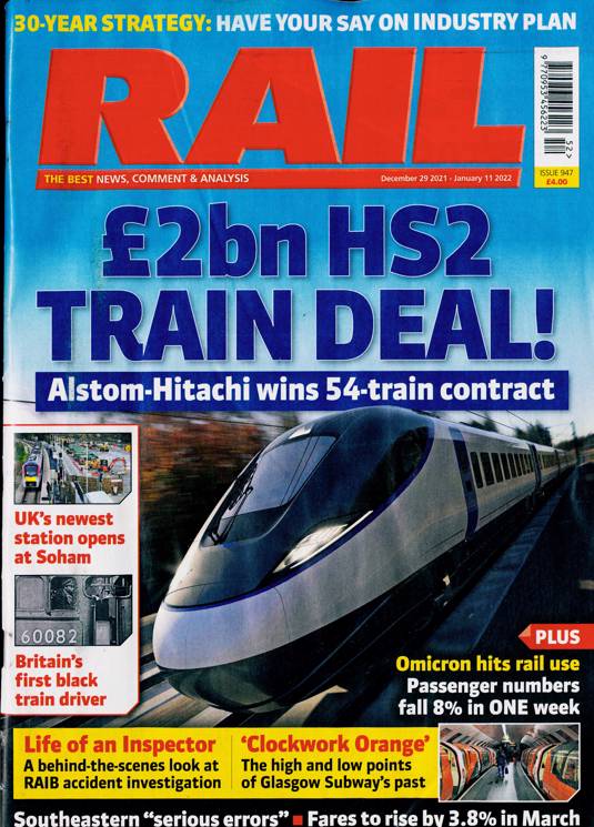 Rail Magazine Subscription | Buy at Newsstand.co.uk | Railways