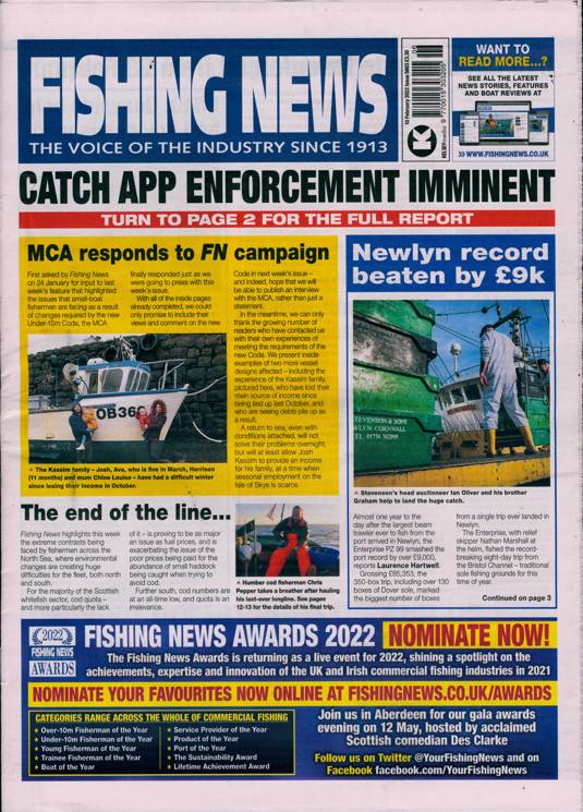 Fishing News Magazine Subscription | Buy at Newsstand.co.uk | Sea Fishing