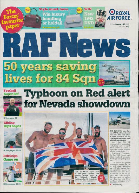Raf News Magazine Subscription | Buy at Newsstand.co.uk | Military