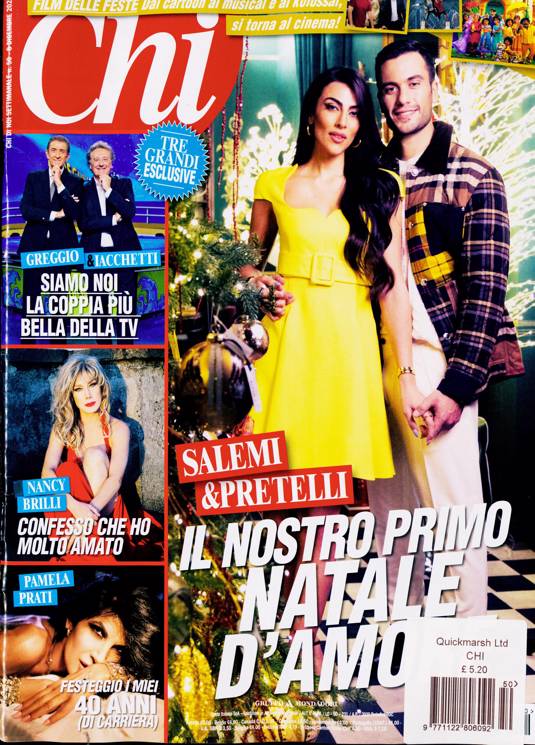 Chi Magazine Subscription | Buy at Newsstand.co.uk | Italian