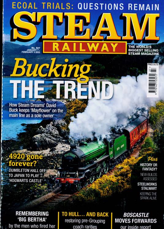 Steam Railway Magazine Subscription | Buy at Newsstand.co.uk | Railways