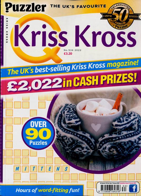 Puzzler Q Kriss Kross Magazine Subscription | Buy at Newsstand.co.uk ...