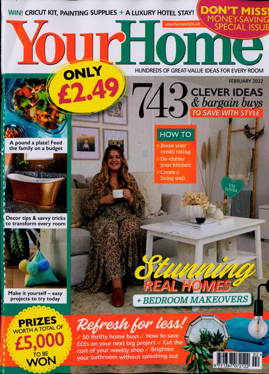 Your Home Magazine Subscription | Buy at Newsstand.co.uk | Home Interiors