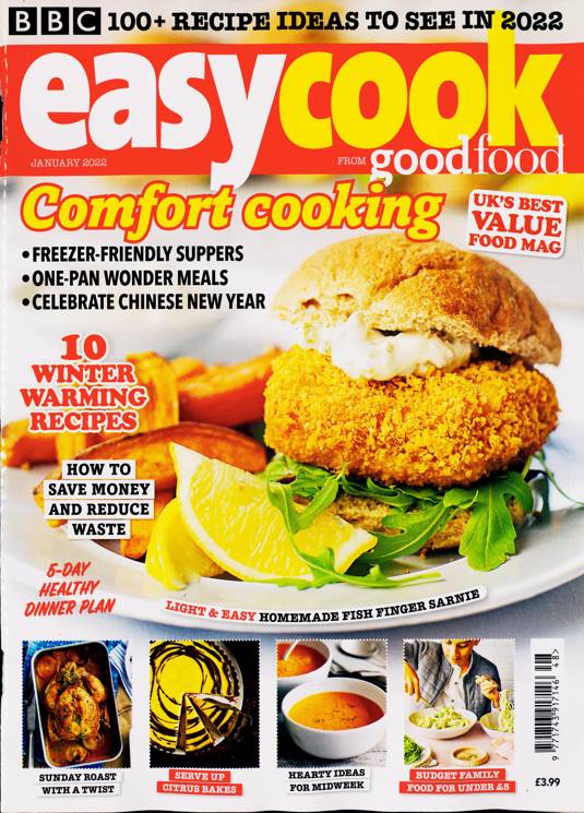 Easy Cook Magazine Subscription | Buy at Newsstand.co.uk | Cooking & Food