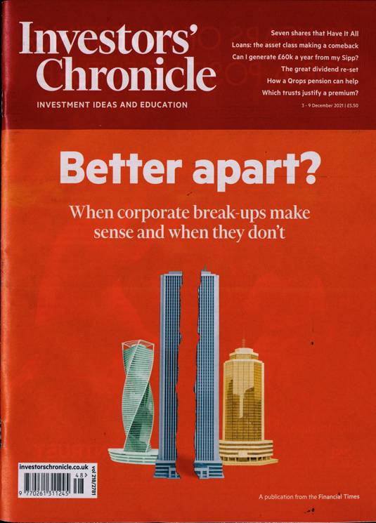 Investors Chronicle Magazine Subscription | Buy at Newsstand.co.uk ...